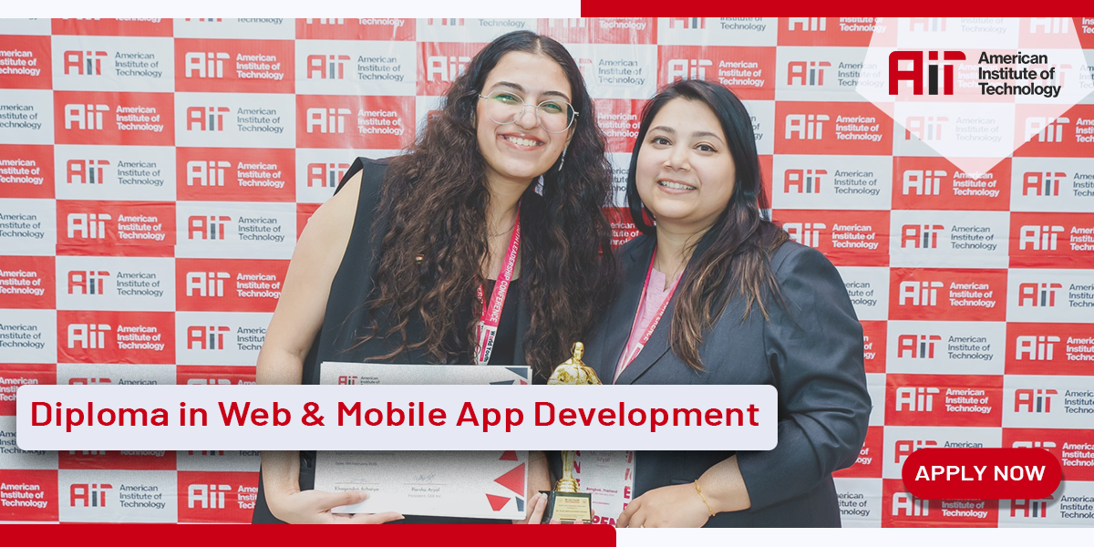 Diploma in Web & Mobile App Development: Master React, Flutter - American Institute of Technology